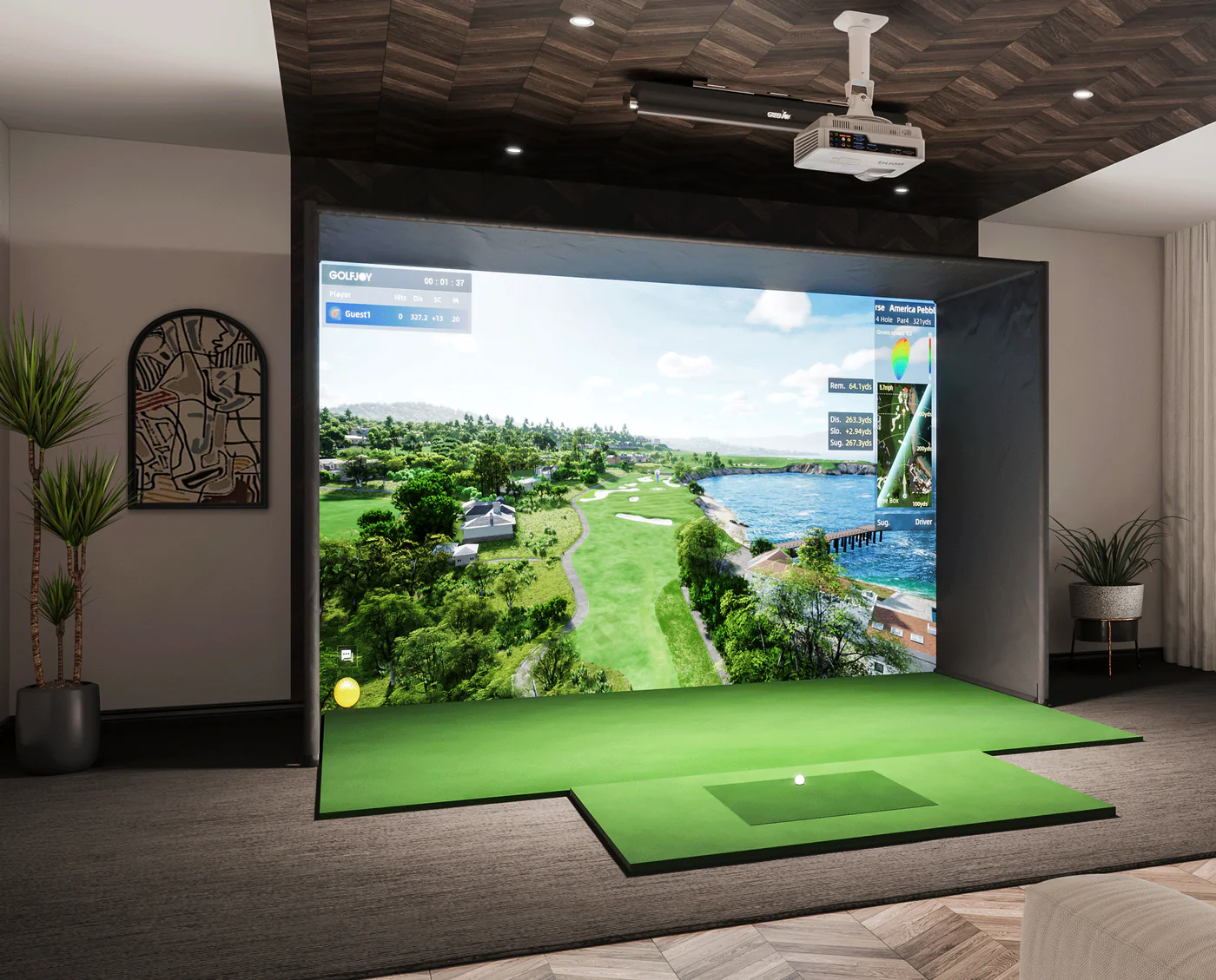 Personal Golf Simulator Studio – Murphy Golf Canada